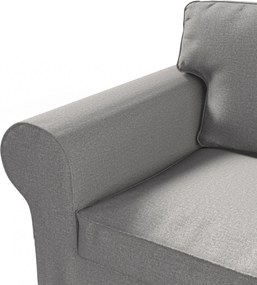 Potah na pohovku IKEA Ektorp 2-místná rozkládací  NOVÝ MODEL 2012 barva šedá látka pletený vzor