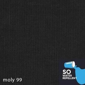 Sedací souprava KORFU | FUNKČNÍ LÁTKA | pravá | rozkládací + úložný prostor | šedočerná 99 | AKCE