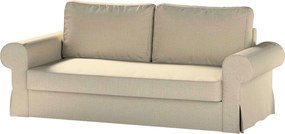 Potah na pohovku IKEA Backabro,  3-místná, rozkládací barva béžová látka pletený vzor