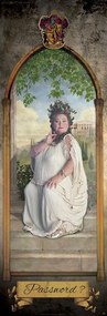 Plakát, Obraz - Harry Potter - Buclatá dáma, (53 x 158 cm)