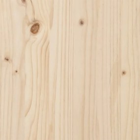 Zahradní lehátko 199,5 x 62 x 55 cm masivní borové dřevo - Default Title