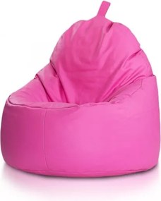 Sedací vak Yoko ekokůže / polyester TiaHome - fialová