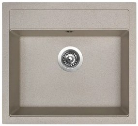 Sinks Solo 560 Granitový dřez bez odkapu, 56x51cm, avena, ACRSO56051029