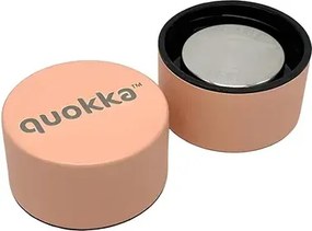 Quokka Solid broskvová / Termoláhev / nerezová, dvouplášťová / 850 ml