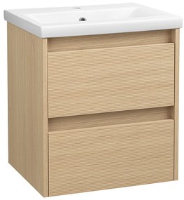 Comodo Koupelnová skříňka s keramickým umyvadlem Arwood DL 50