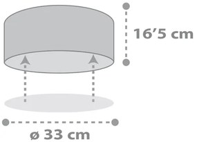Dalber 82216B - Dětské stropní svítidlo STAR LIGHT 2xE27/60W/230V bílá