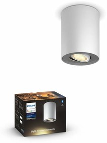 Philips Hue 56330/31/P9 LED přisazený lustr Pillar 1x5,5W | GU10 - Bluetooth, inteligentní