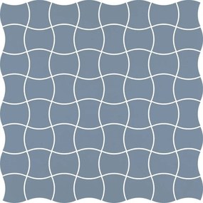 Ceramika Paradyz Dlažba Modernizm Blue Mozaika 30,86x30,86 - 157265