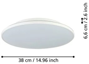 Eglo 99726 - LED Stropní svítidlo CRESPILLO LED/21W/230V pr. 38 cm