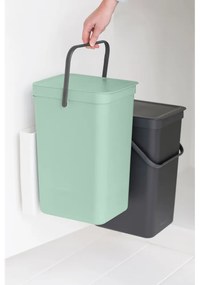 Brabantia Vestavný koš Sort&Go 2x16L zelená, šedá