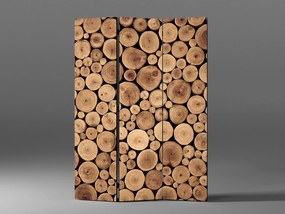 Liox PARAVÁN DŘEVĚNÉ LETOKRUHY Rozměr: 135 x 180 cm