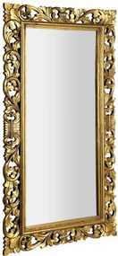 Sapho SCULE zrcadlo ve vyřezávaném rámu, 80x150cm, zlatá - IN338