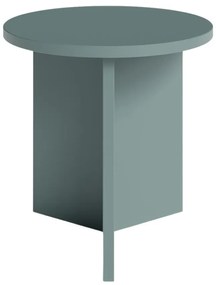 OnaDnes -20% Zelený kulatý konferenční stolek MOJO MINIMAL 39,5 cm