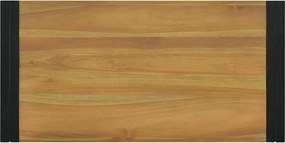 Koupelnová skříňka 90 x 45 x 35 cm masivní teakové dřevo 338231