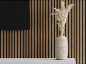 Mexen Lam-F, akustické stěnové lamely 275 × 31,5 cm, filc 6 mm, dub moka, S105-275317-2812-074