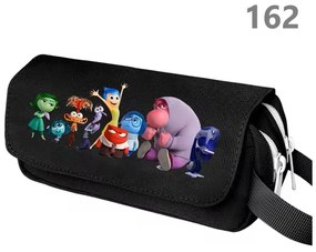 Dětský školní penál V hlavě 2 (Inside Out 2) Barva: černá 162