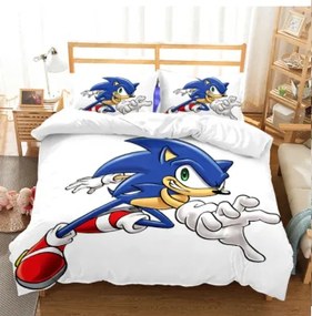 3-dílné ložní povlečení Sonic Varianta: set 011, Velikost: King: 220*240 cm +  50*75 cm