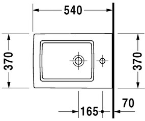 Duravit Vero - Závěsný bidet 37x54 cm, bílá 2239150000