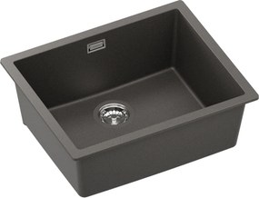 Schock Dřez KAIA N-100L Silverstone spodní uložení