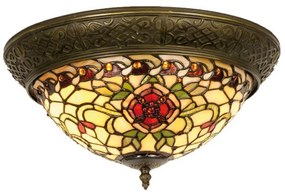 Stropní světlo Tiffany Gerrie – 38x19 cm