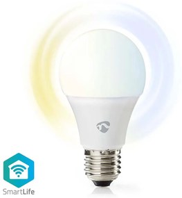 Nedis | NedisWIFILRW10E27-LED Stmívatelná žárovka SmartLife E27/9W/230V Wi-Fi 2700-6500K | NE0416