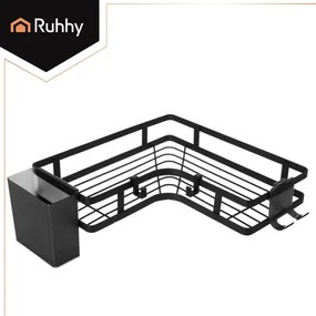 Rohová koupelnová polička - sada 2 kusy