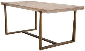 Designový jídelní stůl Nalanie 180 cm hnědý