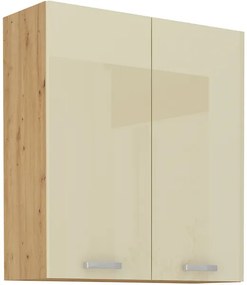 Kuchyňská skříňka Artisan 80 G-90 2F Barva dvířek krémová lesk