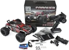 Amewi Conquer Truggy červená / RC auto / 1:16 / věk: 14+ / 2.4GHz / RT