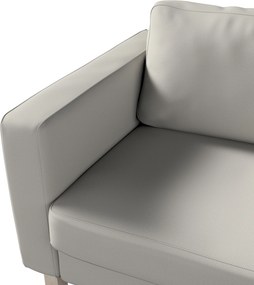 Potah na pohovku IKEA  Karlstad 3-místná, nerozkládací, krátký barva šedá látka pletený vzor