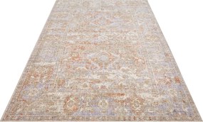 Hanse Home, AKCE: 120x170 cm Kusový koberec Cairo 105587 Port Said Cream Red – na ven i na doma, oranžová, chodba / předsíň