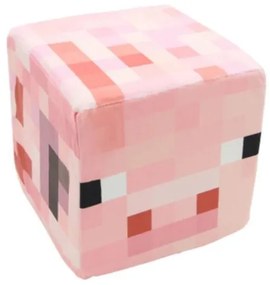 Minecraft plyšová kostka 10 cm, 20 cm, 30 cm Motiv: 10 x 10 cm, Velikost: Prase
