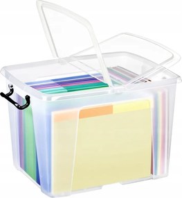 Kancelářský kontejner Cep Smartbox 40 l transparentní