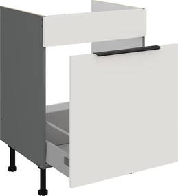 Kuchyňská linka ARIA aw | 300 cm | UNI dvířka | EXTRA VYSOKÁ | ANTIFINGER povrch | antracit/bílá