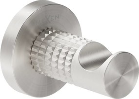 Mexen Triv, nástěnný háček na ručníky, broušená ocel, 70A33011-97