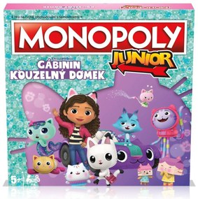 HASBRO Hra MONOPOLY Junior Gabbys Dollhouse *SPOLEČENSKÉ HRY* 54850