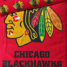 Mikroplyšové povlečení NHL Chicago Blackhawks