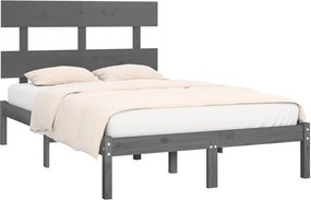 vidaXL Rám postele masivní dřevo 120 x 200 cm [3104670] Barva: Bílá