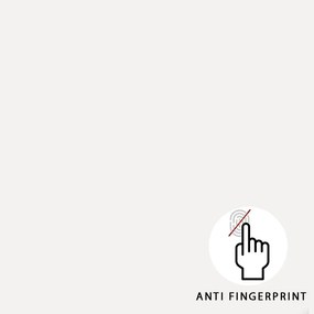 Deska na zeď mezi pracovní desku a horní kuchyňské skříňky | BÍLÁ MAT anti fingerprint | VOLITELNÝ ROZMĚR