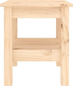 vidaXL Konferenční stolek 35 x 35 x 40 cm masivní borové dřevo [814259] Barva: Černá