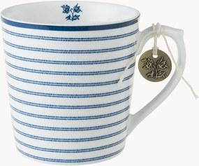 Sada porcelánových hrnků Candy Stripe, 4 díly