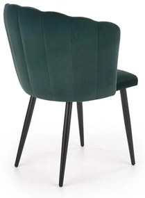 HALMAR K386 židle tmavě zelená