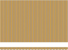 Stahovací markýza Vícebarevný 500 × 300 cm Polyester a hliník 3331301