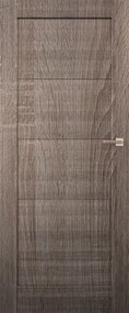 Interiérové dveře vasco doors SANTIAGO plné, model 1 Průchozí rozměr: 70 x 197 cm, Orientace dveří: Levé dveře, Dekor: Dub šedý