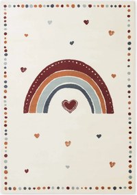 Hanse Home, Dětský koberec Adventures 106420 Cream Multicolor, 120x170, vícebarevná, dětský pokoj