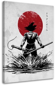 Obraz na plátně Anime Manga Samuraj - 80x120 cm