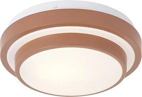Moderní stropní svítidlo Sienna s bílou barvou 25 cm IP44 - Walden