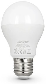 Miboxer LED stmívatelná žárovka E27, RGB+CCT, 6W, 2.4GHz, FUT014