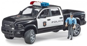 Bruder 02505 Terénní auto RAM 2500 POLICIE s figurkou