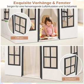 Costway Dětský stan Velký pro batolata s hvězdnými světly – 121 × 101 × 137 cm